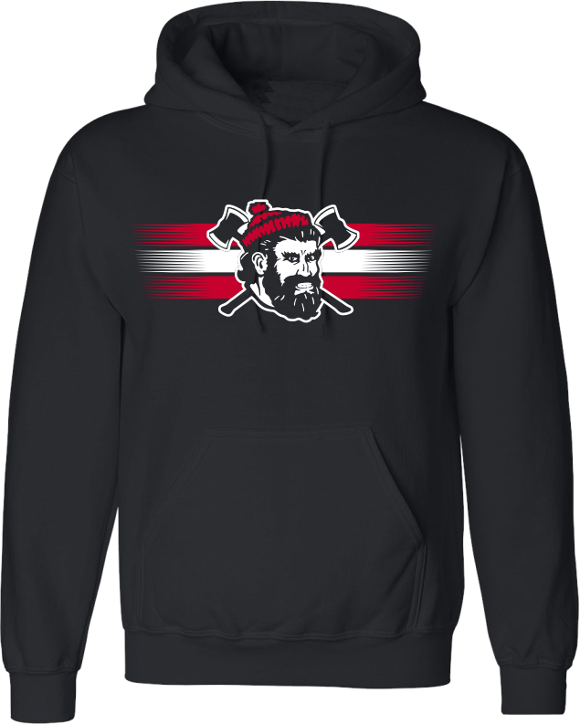 Black Stripes Hoodie | Wausau East Official School Store - The Jack Shack